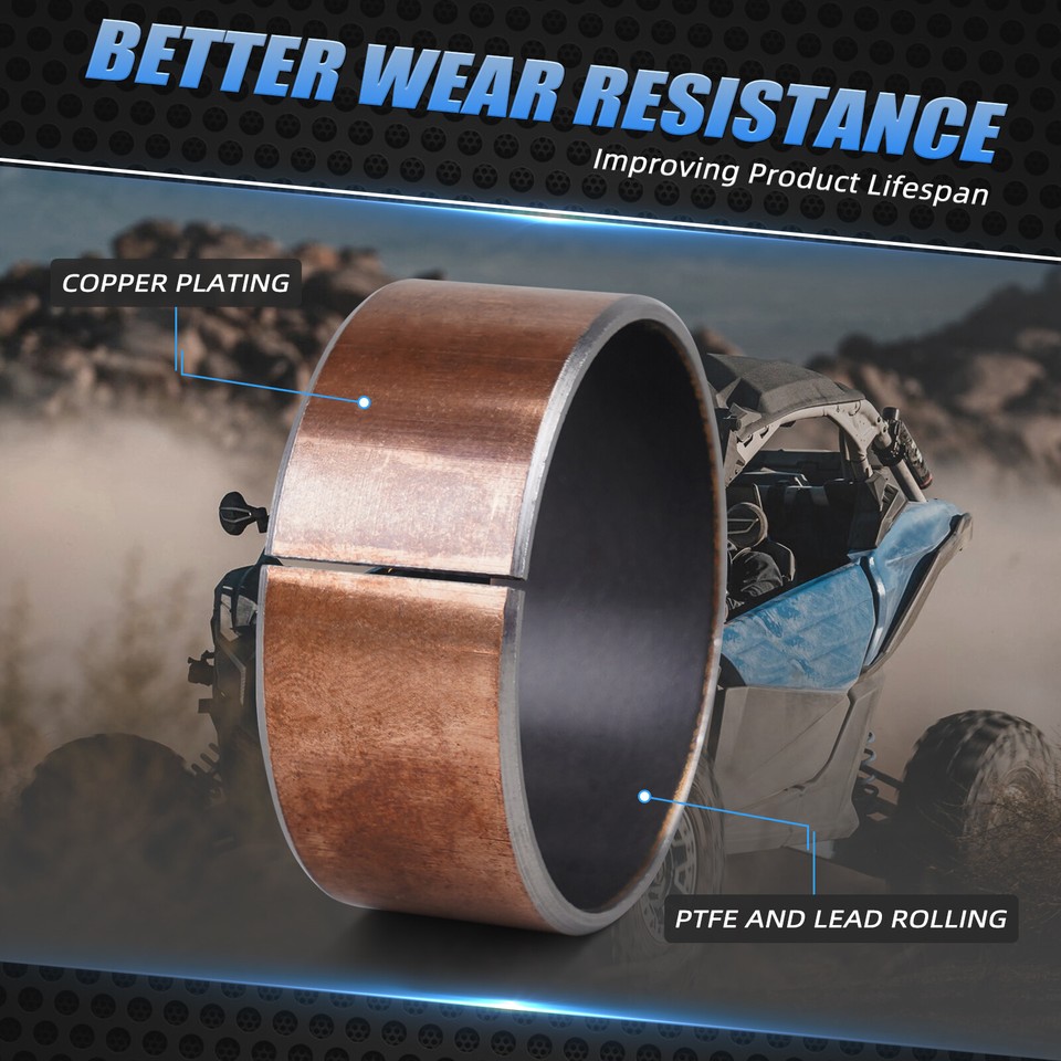 Secondary Clutch Movable Sheave & Helix Bushing For Can-Am Maverick X3 ...