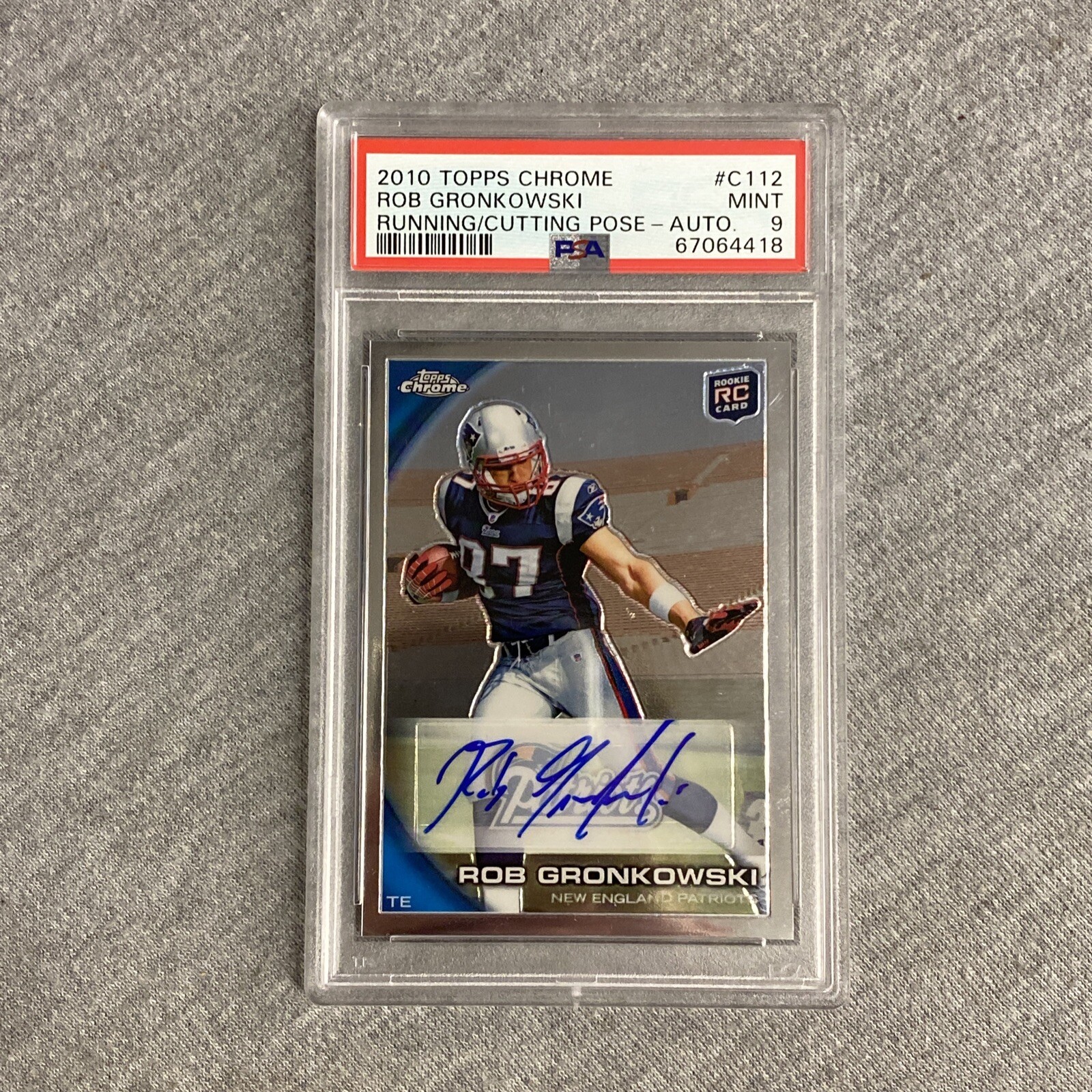 Rob Gronkowski Autographed Memorabilia | Signed Photo, Jersey ...