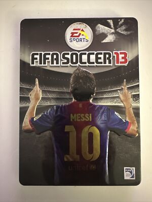 XBOX 360 FIFA SOCCER 13 - Video Game STEELBOOK CASE Used RARE - Fast ...