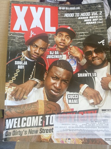 XXL Magazine July 2009 OJ Da Juiceman Soulja Boy Gucci Mane Shawty Lo ...