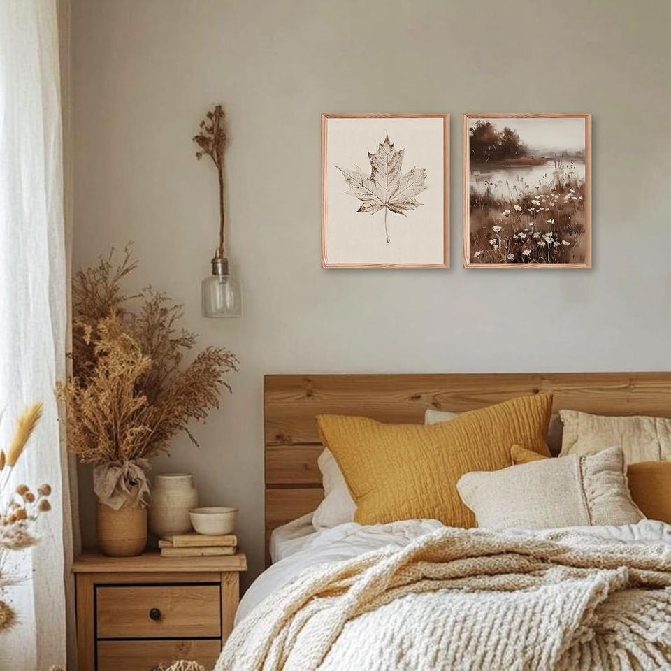 10Pcs Autumn Wall Art Prints - Retro Rustic Aesthetic Vintage Fall ...
