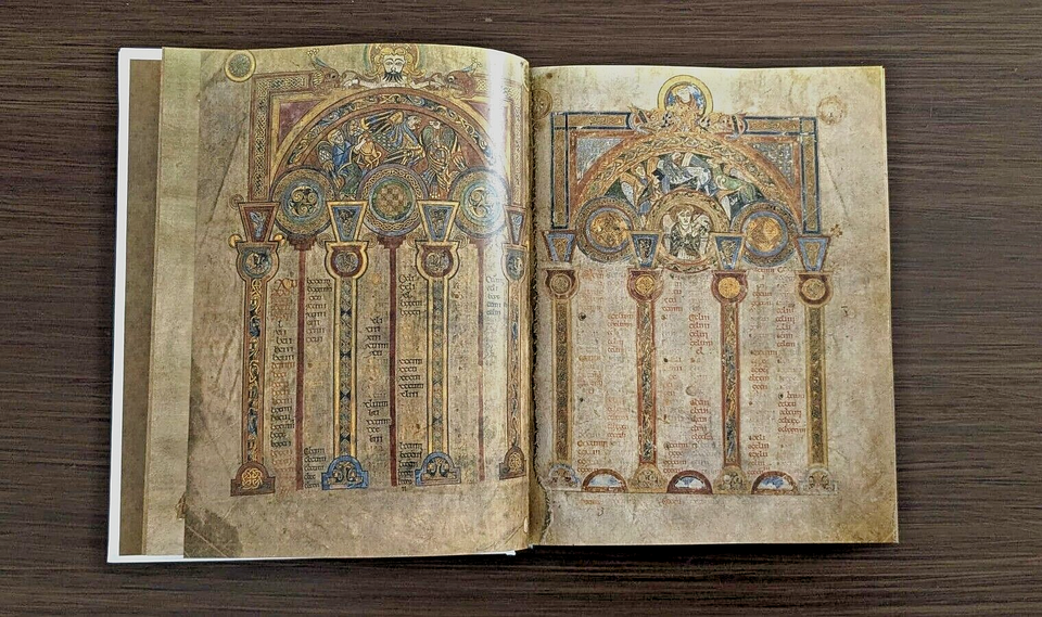 Book of Kells 800 AD Kell's Manuscript Facsimile A4 Size Color ...