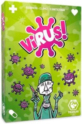 Virus! Card Game The Contagiously Fun By Goliath Ages 8+ 2-6 Players ...