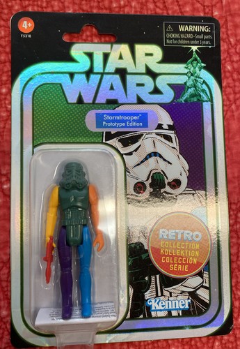 Star Wars Retro Collection Stormtrooper Prototype Green Body Target ...