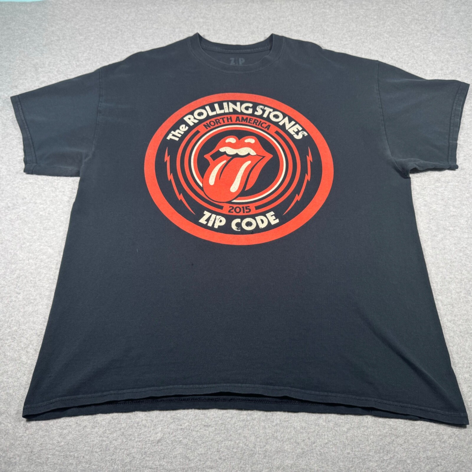 The Rolling Stones Shirt Adult Extra Large Black Rock… - Gem