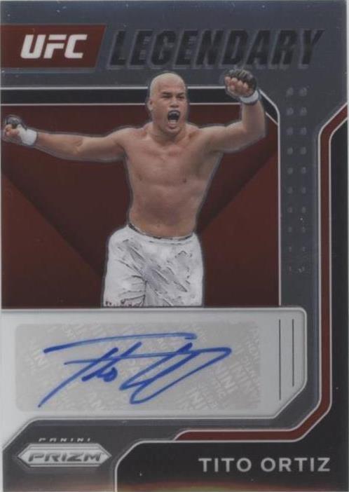 2022 Panini Prizm UFC - Legendary Signatures Tito Ortiz #LS-TTO (AU ...