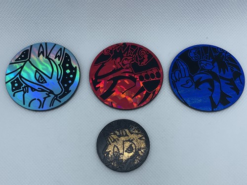 TCG Pokémon Promo Coins: Lucario, Lycanroc, & Urshifu x 2 | eBay