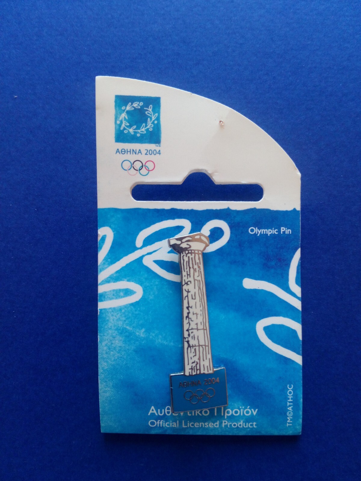 Greek column - Olympic pin Athens 2004 | eBay