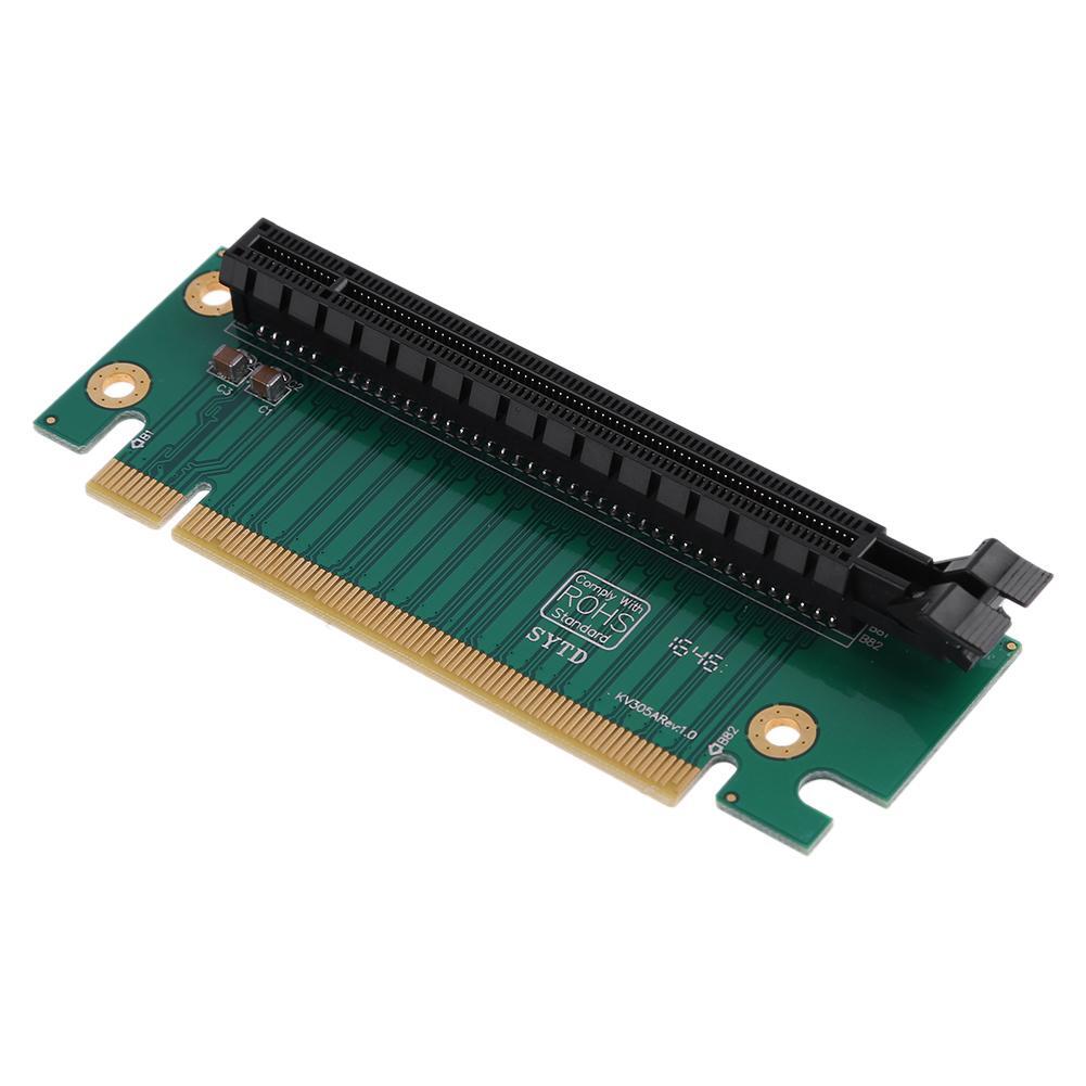 PCI-E Express 16X 90 Degree Adapter Riser Card for 2U Computer Chassis ...