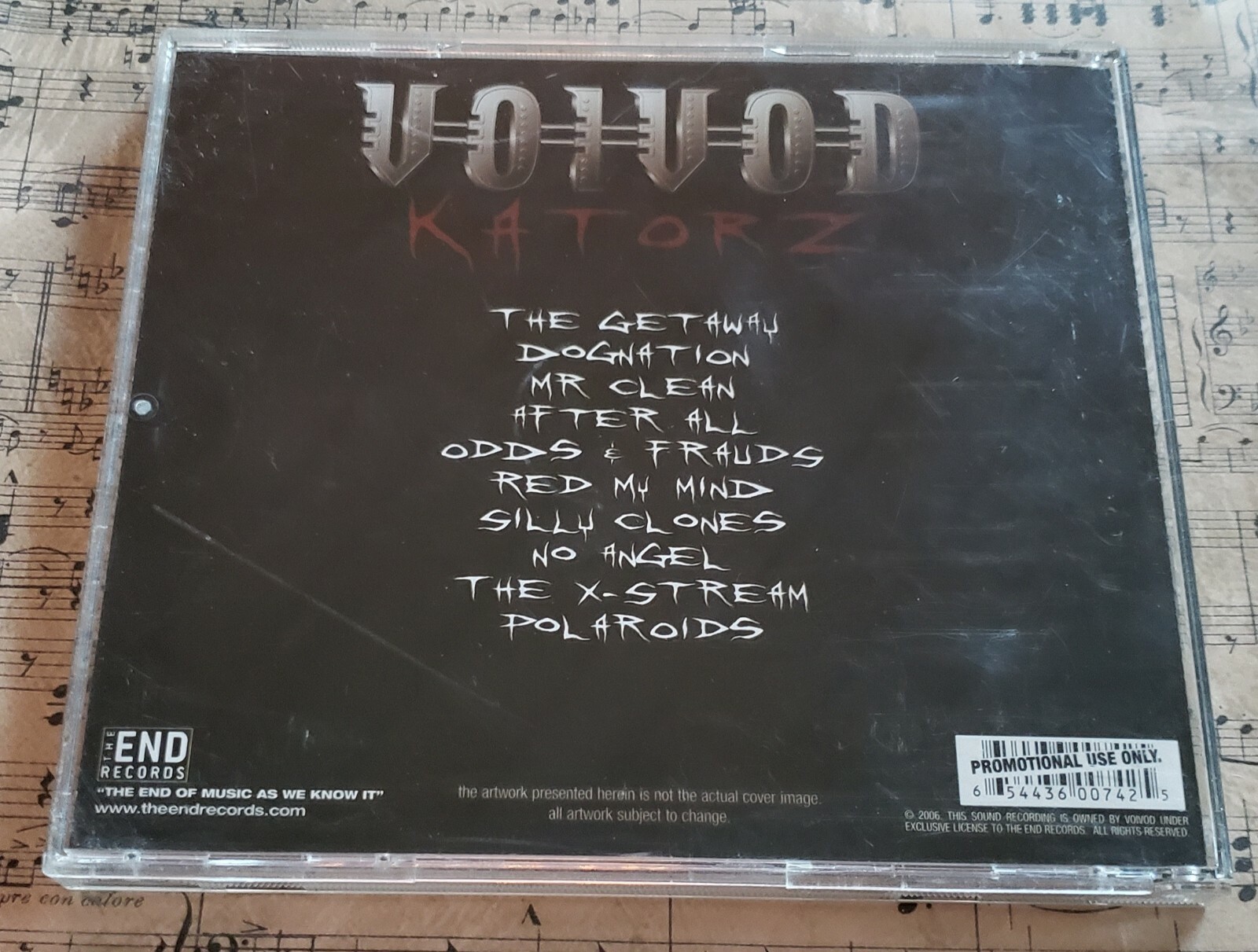 Voivod - Katorz CD 2006 Pre-Owned Excellent Condition PROMO | eBay