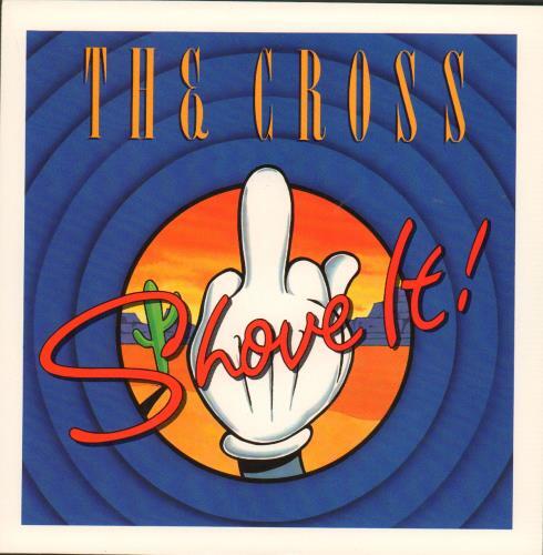 Cross Shove It UK 7" vinyl single record VS1026 VIRGIN 1988 | eBay