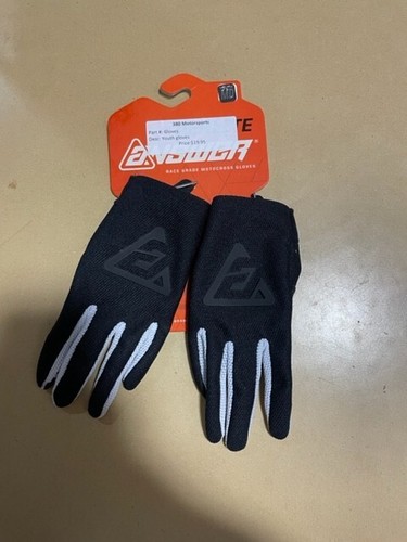 Answer Racing Aerlite Gloves Youth Medium Black 446543 | eBay