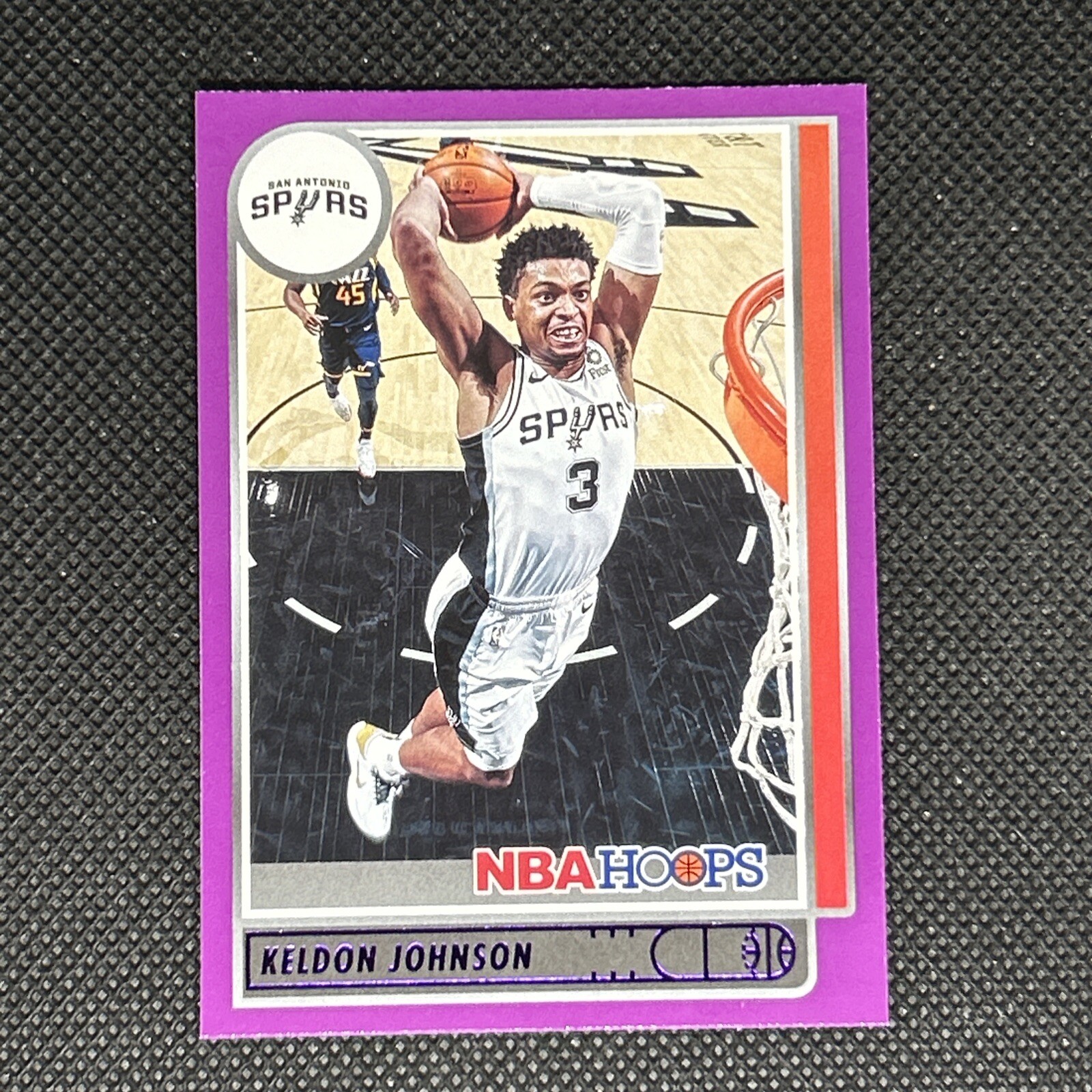 2021-22 Hoops KELDON JOHNSON Purple #34 Spurs NBA | eBay