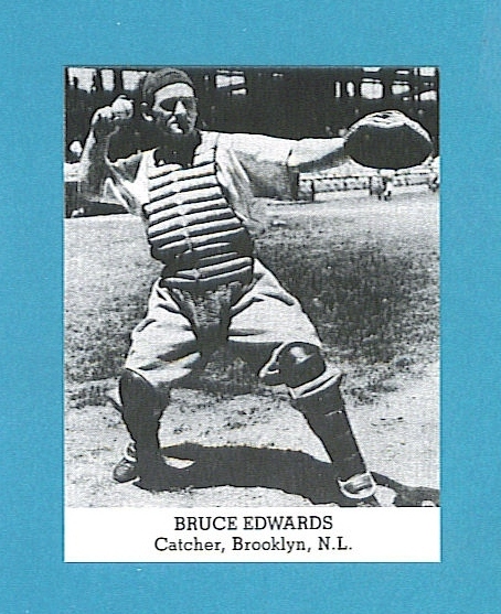 1947 Tip Top Bread Reprint Single - Bruce Edwards (Brooklyn Dodgers) | eBay