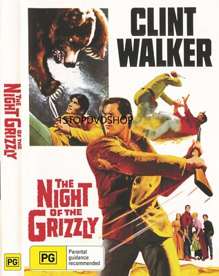 The Night of the Grizzly DVD Clint Walker,Colour, Brand New and Sealed ...