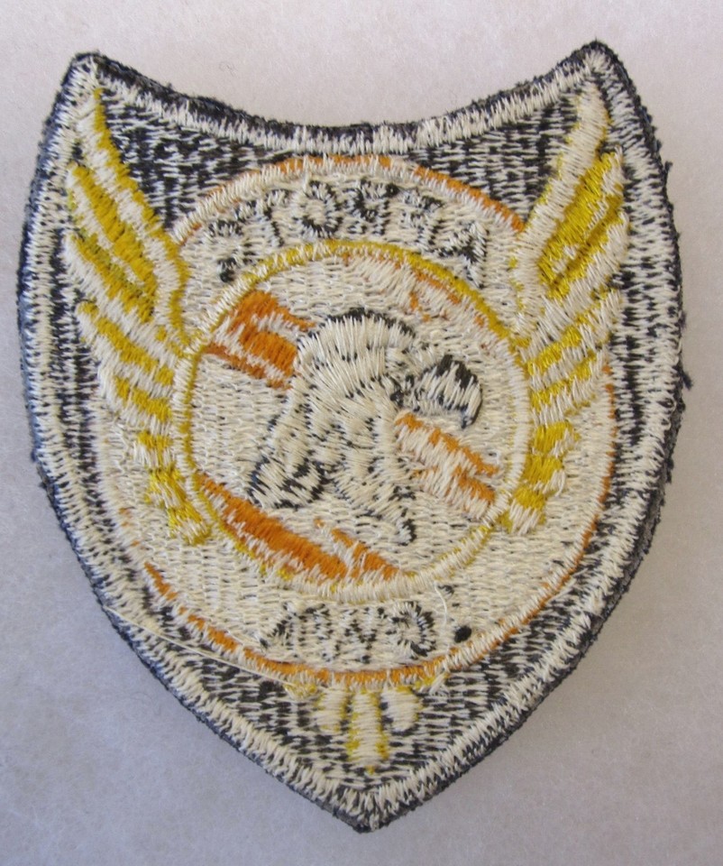 ORIGINAL Vintage Cut Edge US AIR FORCE ROTC PATCH UNIVERSITY of IOWA ...