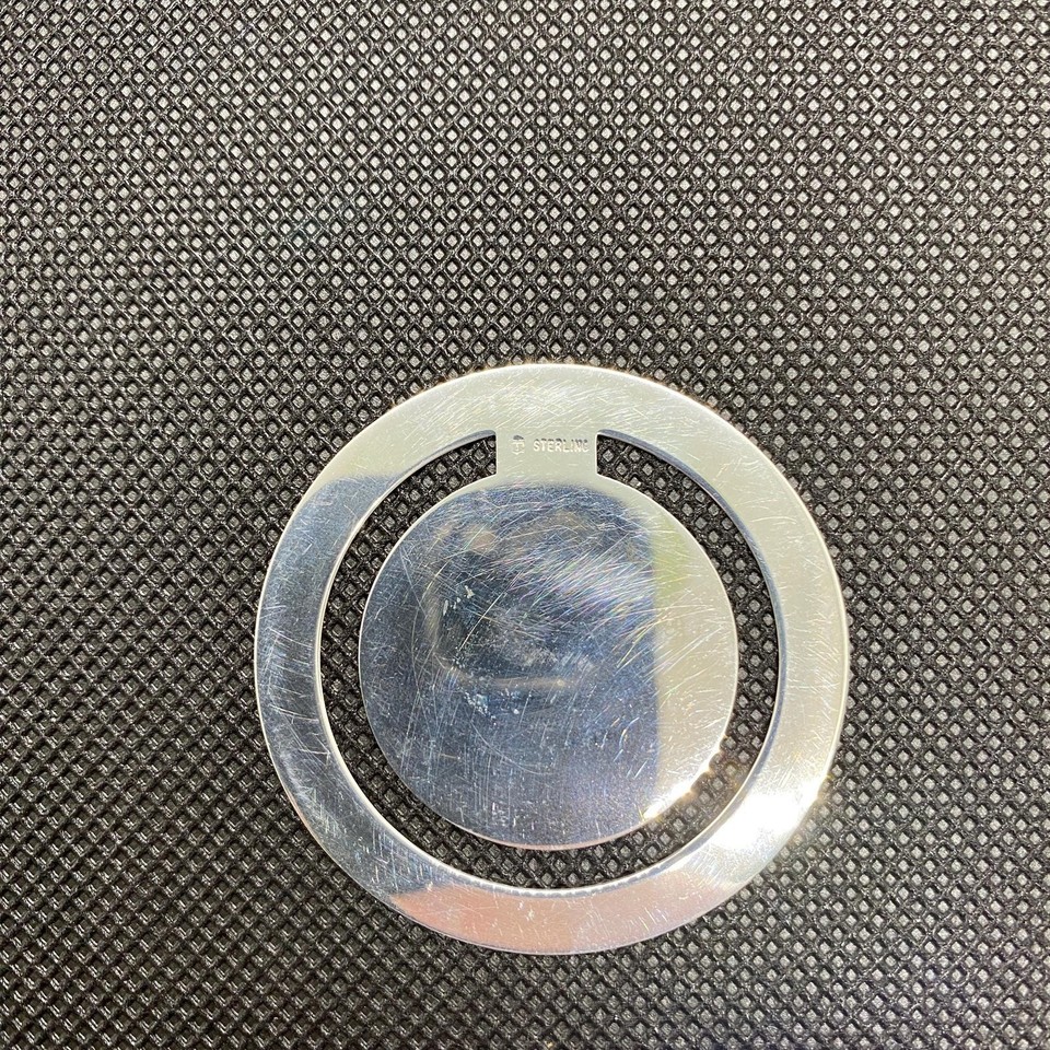 Vintage TIFFANY & CO Sterling Silver Circular Round Cutout Bookmark | eBay