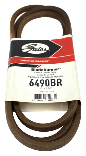 Gates BladeRunner Lawn Garden Belt 1/2in x 90-3/4in 39 Degree Pulley ...