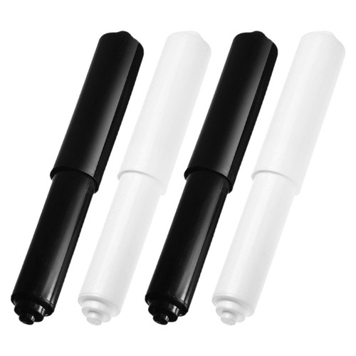 4 Pcs Toilet Paper Roll Spring Rod Dowel Bathroom Tissue Holder Roller ...