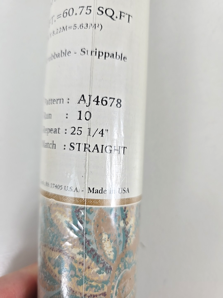 York Double Roll Prepasted Scrubbable Strippable Floral Wallpaper ...