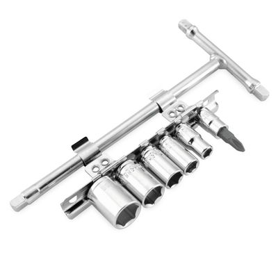 "1/4"" Drive Metric T Handle Socket Set 6 8 10 12mm #2 | Sockets ...