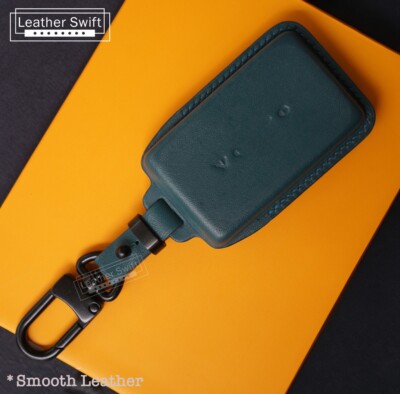 Volvo EX30 Leather Remote Keyless Key Case Cover, EX30 Volvo Key Fob ...