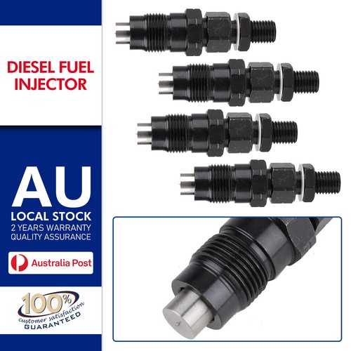 Set of 4 New Diesel Fuel Injector For Nissan Navara TD27 D21 2.7L 1988 ...