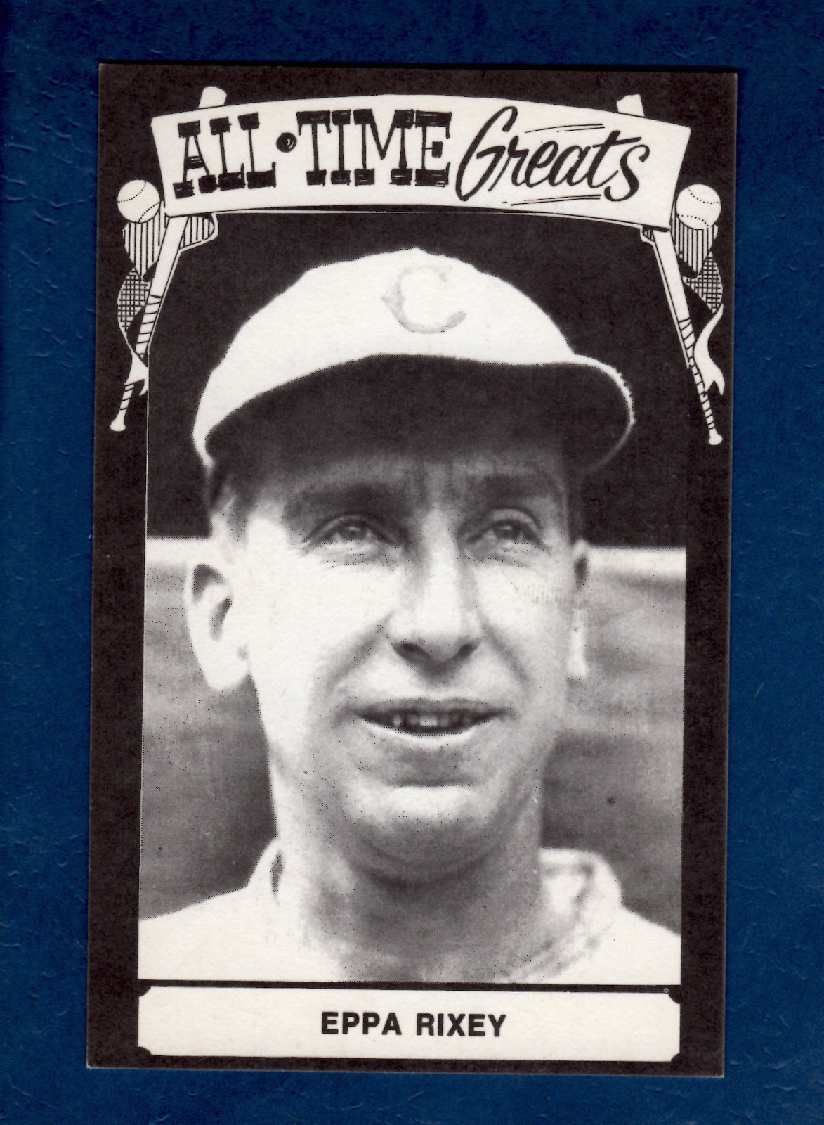 EPPA (Jeptha) RIXEY, Reds~Hall of Fame ~ TCMA All-Time Greats Postcard ...