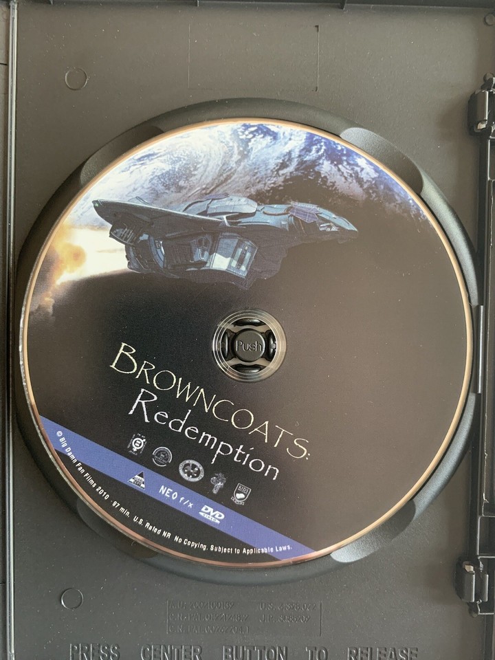 Firefly, Browncoats: Redemption DVD 2010, A Fan Film For Charity, Rare OOP | eBay
