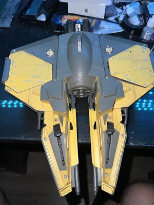 2004 Hasbro Star Wars Anakin Skywalker Jedi Fighter Ship Starfighter ...