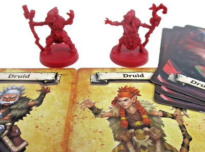 HEROQUEST: Against The Ogre Horde DRUID Minis & Cards NEW!! | eBay