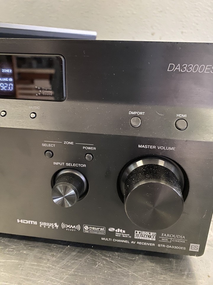 Sony STR-DA3300ES A/V Receiver Great Condition Bundled With Sony Remote ...