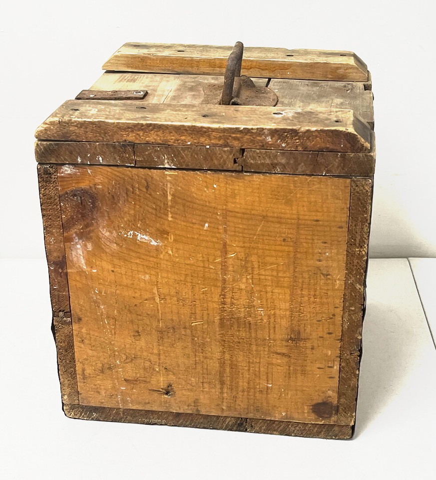 1929 Walker Gordon New York Wood Certified Dairy Milk Crate ~ Free ...