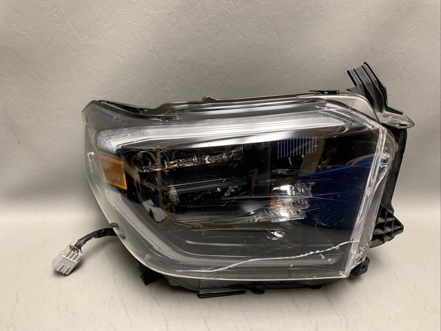 Toyota Tundra Headlight LED Black Trim 81150-0c211 Headlamp OEM 2018 ...