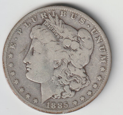 1885 O MORGAN DOLLAR #451 / FAIR CONDITION / OVER 135 YEARS OLD !! | eBay