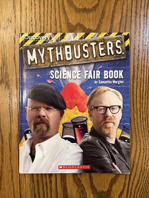 Mythbusters - Science Fair Book Hardcover Samantha Margles | eBay