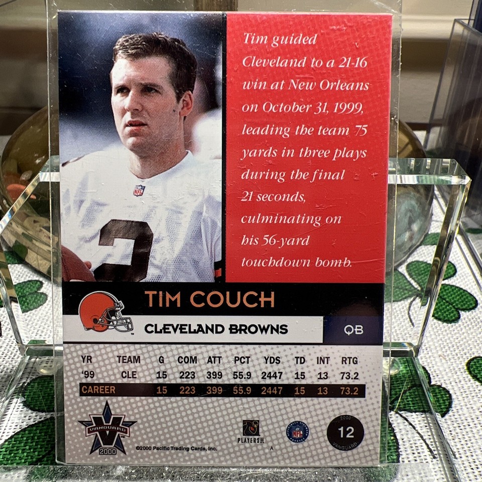 1999 Pacific Tim Couch Rookie Cleveland Browns #12 | eBay