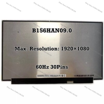 B156HAN09.0 15.6" FHD 60Hz EDP 30 Pin LED LCD Screen Display IPS Panel ...