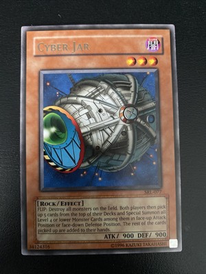 YuGiOh - Cyber Jar - SRL-077 - Rare - Unlimited Edition - VLP (Lot#1 ...