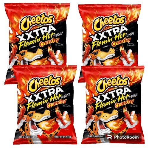 Cheetos Xxtra Xxtra Flamin Heet