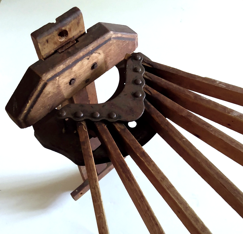 Vtg Favorite Primitive Clothes Dryer Drying Rack Wooden Wall Mount As ...