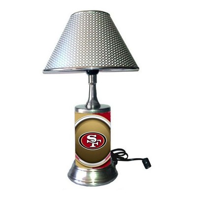 San Francisco 49ers Lamp NFL Table Lamp with Shade Desk Light Room ...