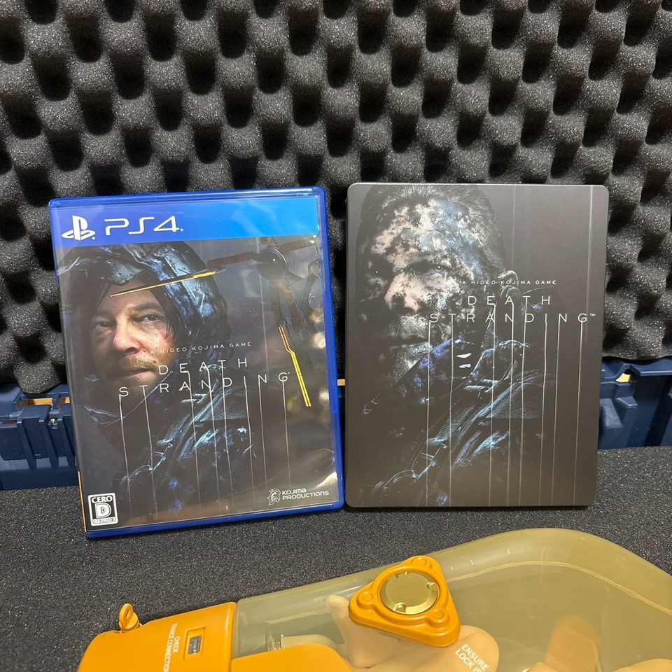 Death Stranding Collectors Edition BB Pod Figure & PS4 Game Doll Case ...