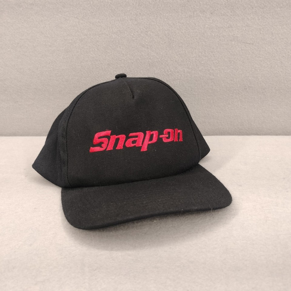 VTG Snap-On Tools Flex Fit Hat Cap Flashing Red Logo Fiber Optic ...