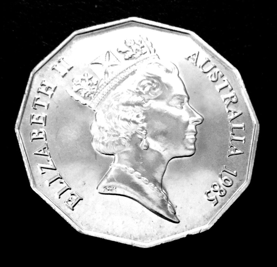 1985 50 Cent Coin from Uncirculated Royal Australian Mint Set 05 | eBay ...