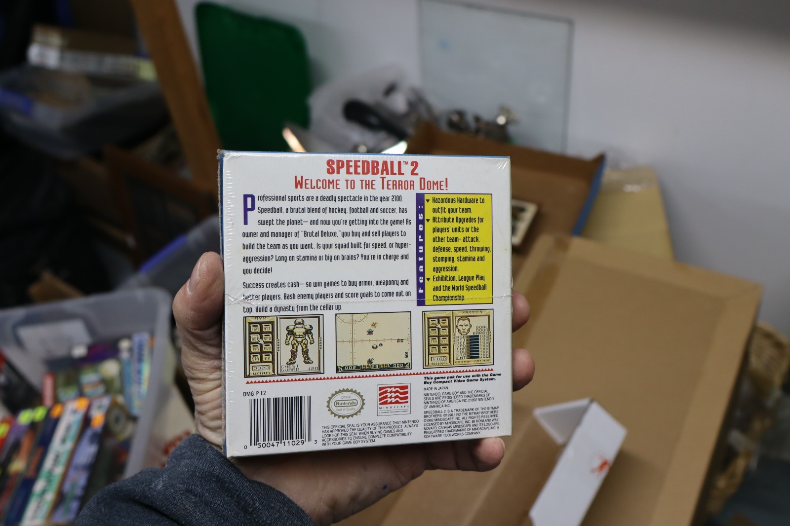 Speedball 2 Nintendo Game Boy NEW FACTORY WRAPPED SEALED | eBay