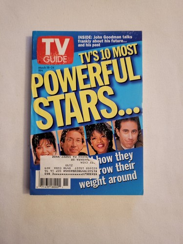 1995 March 18-24, TV Guide, John Goodman, (SM1) | eBay