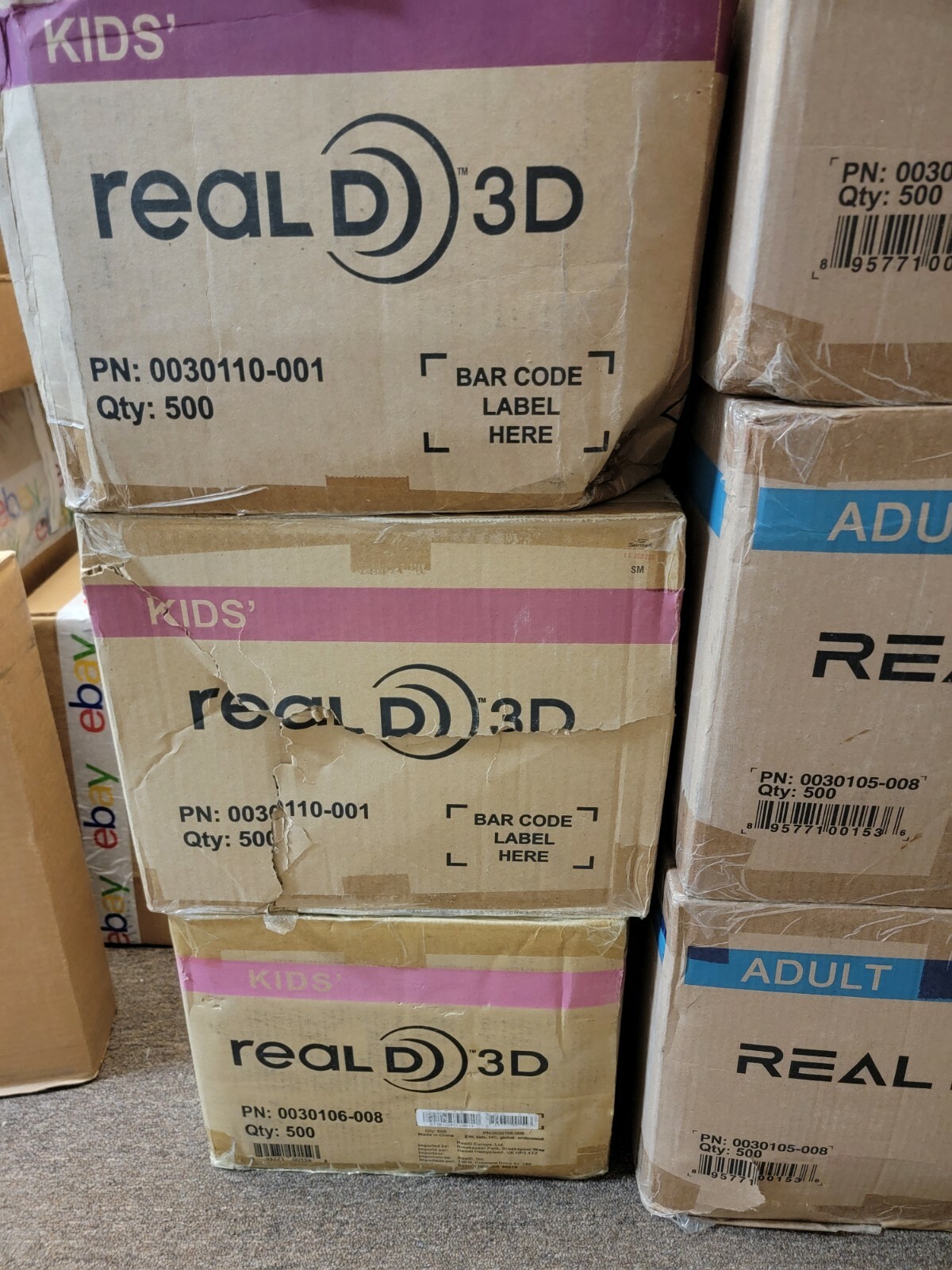 Reald 3d Glasses Kids