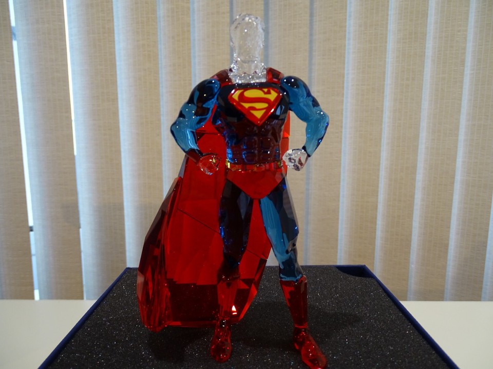 SWAROVSKI CRYSTAL LEGENDARY DC COMICS SUPER HERO "SUPERMAN" 5556951 ...