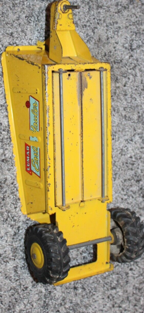 VINTAGE MARX LUMAR CONTRACTORS EARTH HAULER TRUCK WITH SHOVEL | eBay